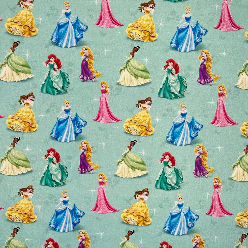 Crafty By Chatham Glyn Disney Princess Fabric 100% Cotton – CraftsFabrics