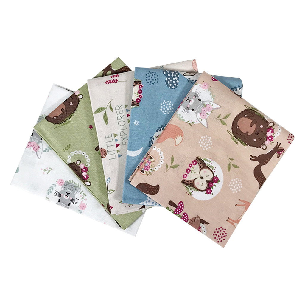 Little Explorer Fat Quarters, Pack of 5 (2856-00) – CraftsFabrics